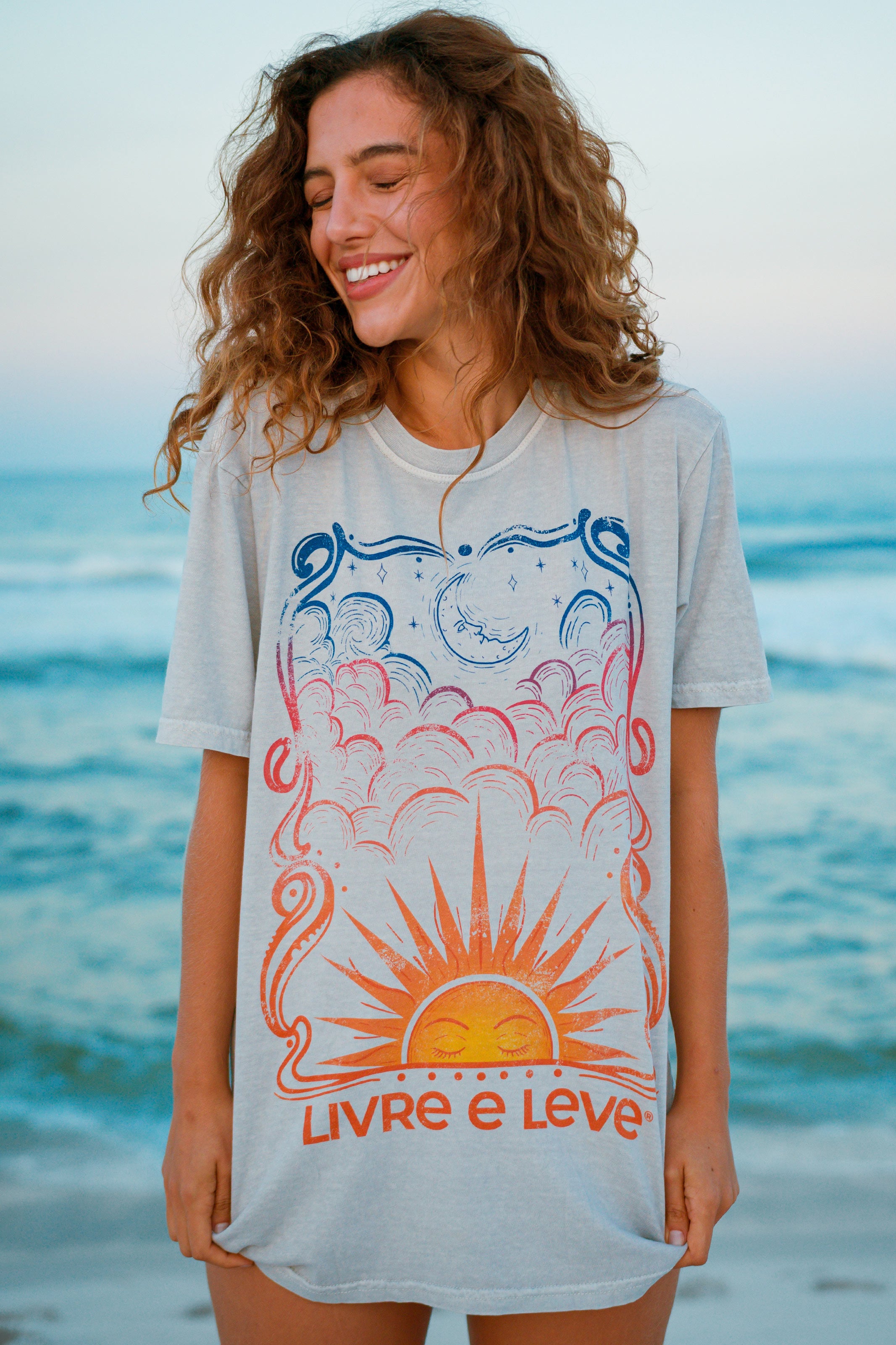 T-Shirt Estonada Amanhecer – Livre e Leve